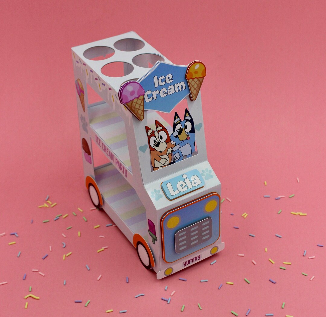 Bluey Treats, Bluey Party Decor, Bluey Treats Stand, Bluey Birthday ...