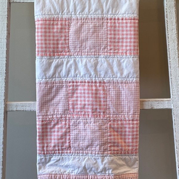 Pink Baby Girl Quilt - Etsy