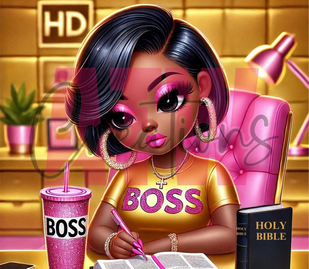 BOSS Bling Digital Design PNG - Etsy