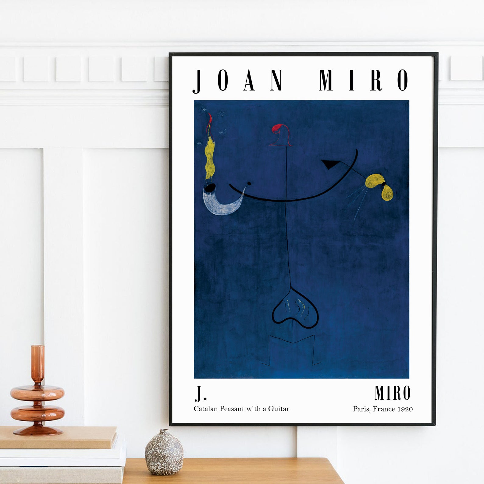 Joan Miro Exhibition Poster Guggenheim New York HIGH QUALITY - Etsy