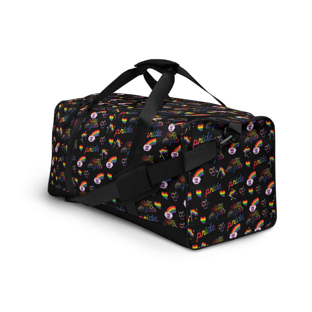 LGBTQ Pride Duffle Bag, Pride Gym Bag, Overnight Bag Luggage, Gift for ...