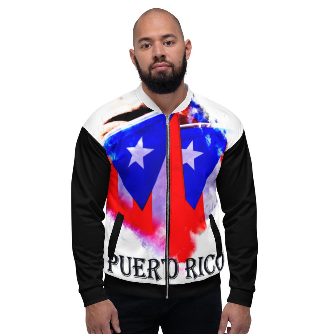 Unisex Puerto Rico Bomber Jacket, High Quality, Street Style, Puerto ...
