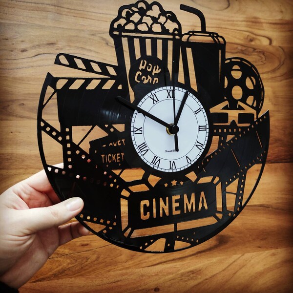 Cinema Clock - Etsy