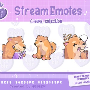 Emotes Cheems - Etsy México