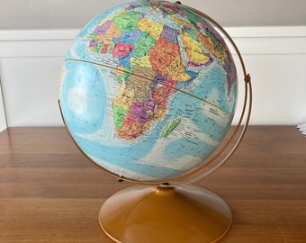 Raised Relief Globe | Etsy