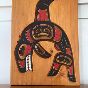 Killer Whale West Coast Indidgenous Art by Melvin Clayton Canadian ...