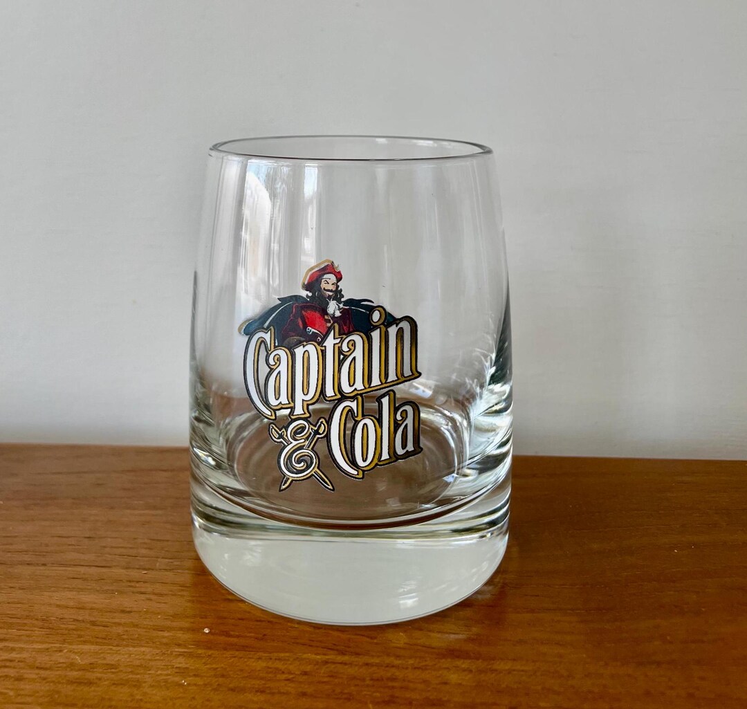 Captain Morgan Rum"captain and Cola" Rocks Double Low Ball 10oz Heavy ...
