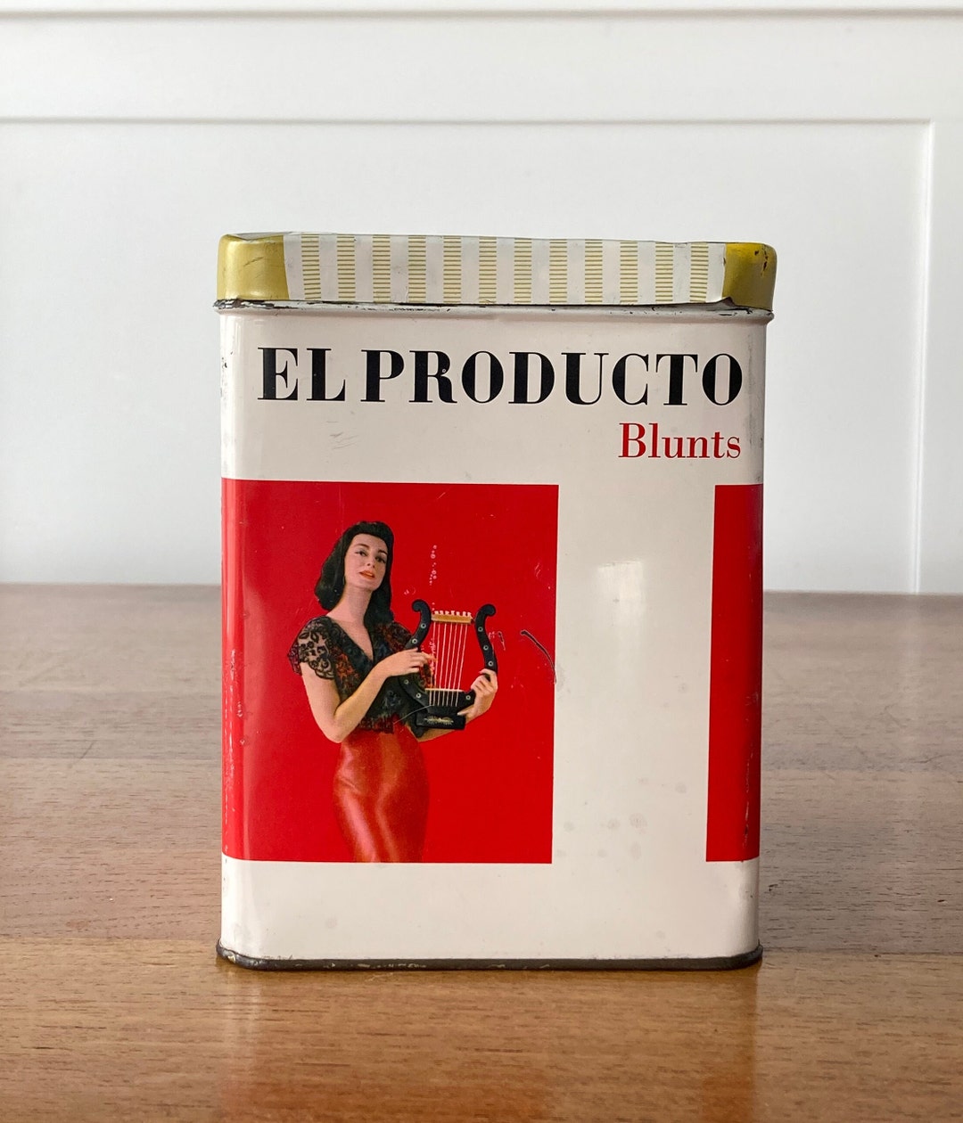 Vintage Tobacco Blunt Tin El Producto Cigar Advertising Tin W/lid ...