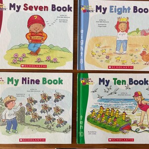 Complete Set My First Steps to Math 10 Books Number 1 -10 Jane Belk ...