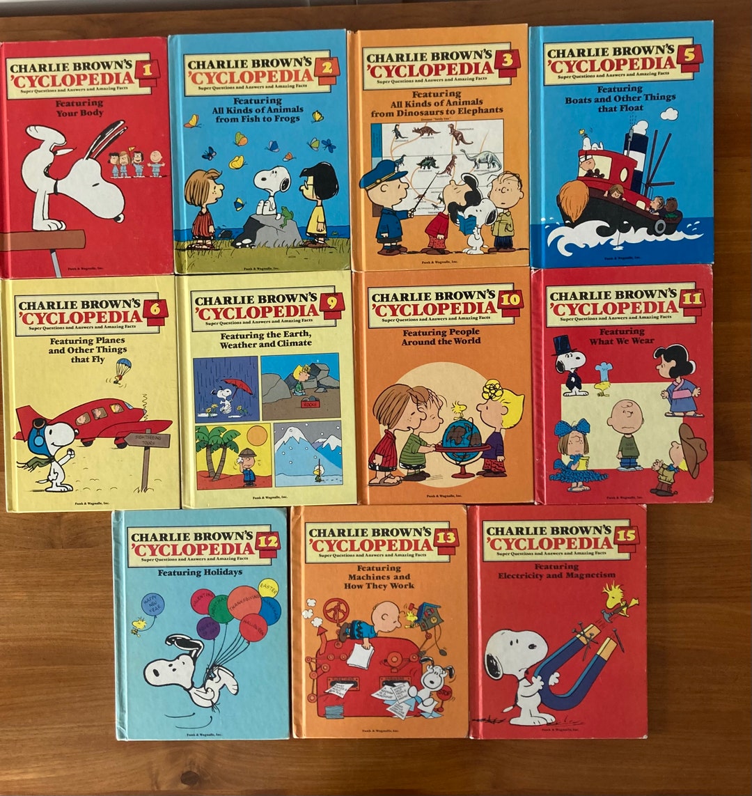 Charlie Brown's Cyclopedia 1980's Edition Super Questions Answers ...