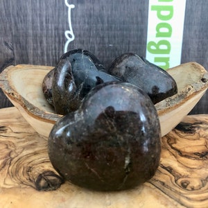 Revitalizing Garnet Heart A Symbol of Pure, Circulatory Wellness and ...