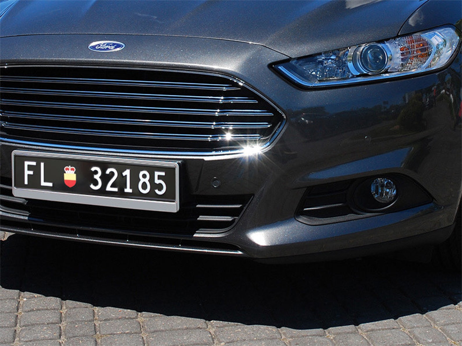 Liechtenstein Euro European License Plate Number Plate Embossed Custom ...