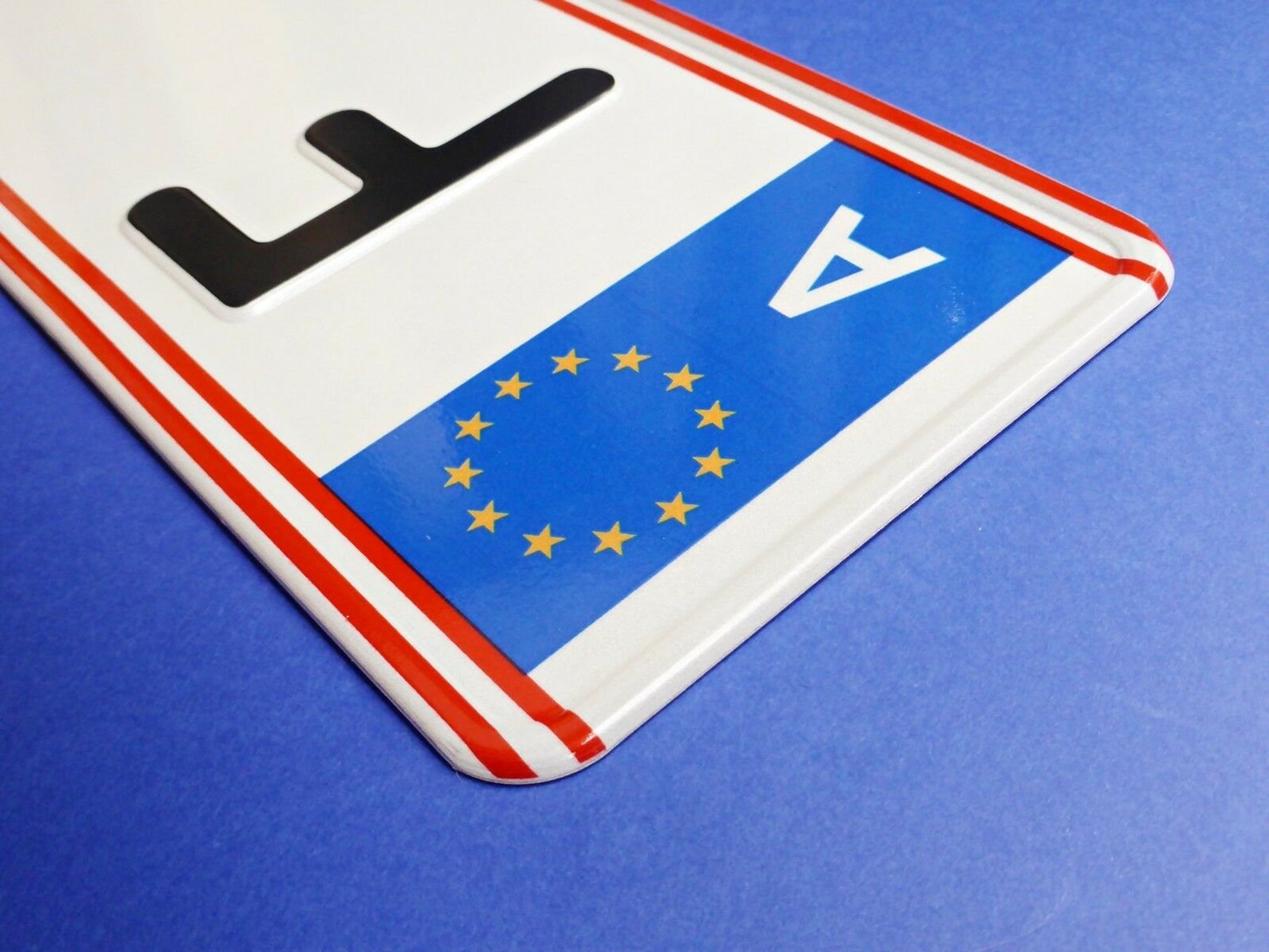 Austria Euro European Austrian License Plate Number Plate - Etsy