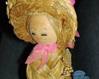 Straw Doll | Etsy