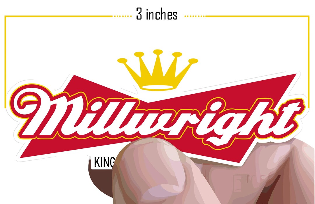 Nice Millwright Hard Hat Sticker Gift for Husband or Boyfriend, Crew ...