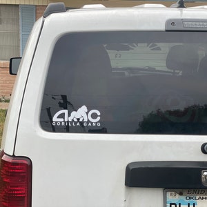 AMC GORILLA GANG, Vinyl Decal Sticker | Amc Nation - Etsy
