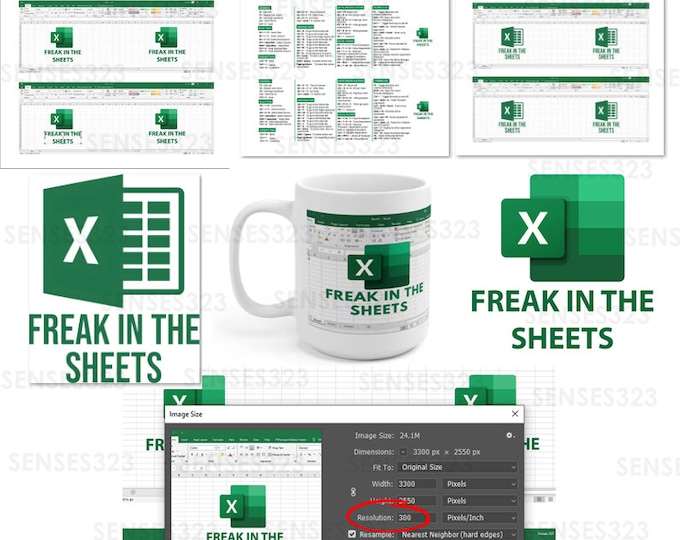 Mug Template Freak in the Sheets Design Excel Spreadsheet Png Funny ...
