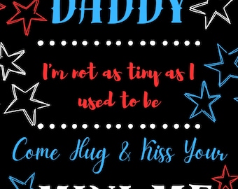 Printable Welcome Home Daddy Sign (20x30 In) - Etsy