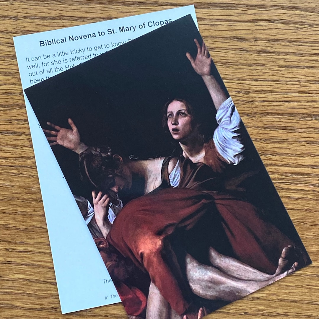 St. Mary of Clopas A Biblical Novena - Etsy