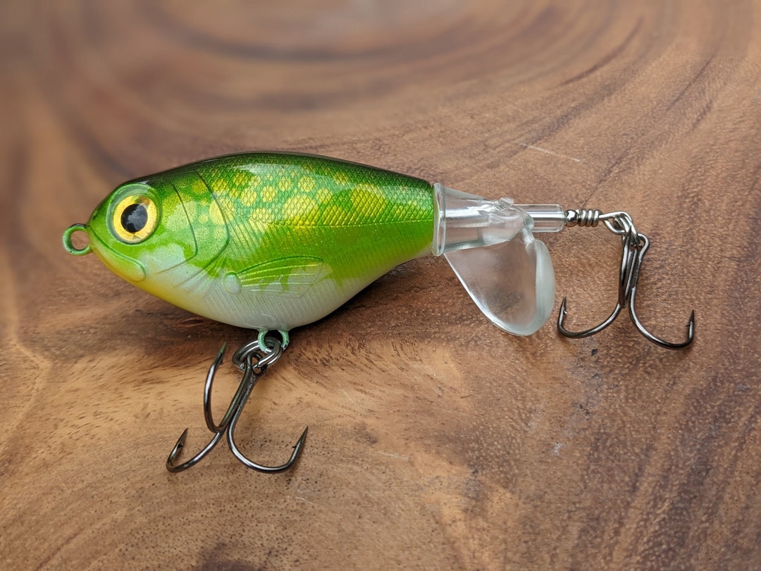 Green Frog Plopper Style Lure - Etsy