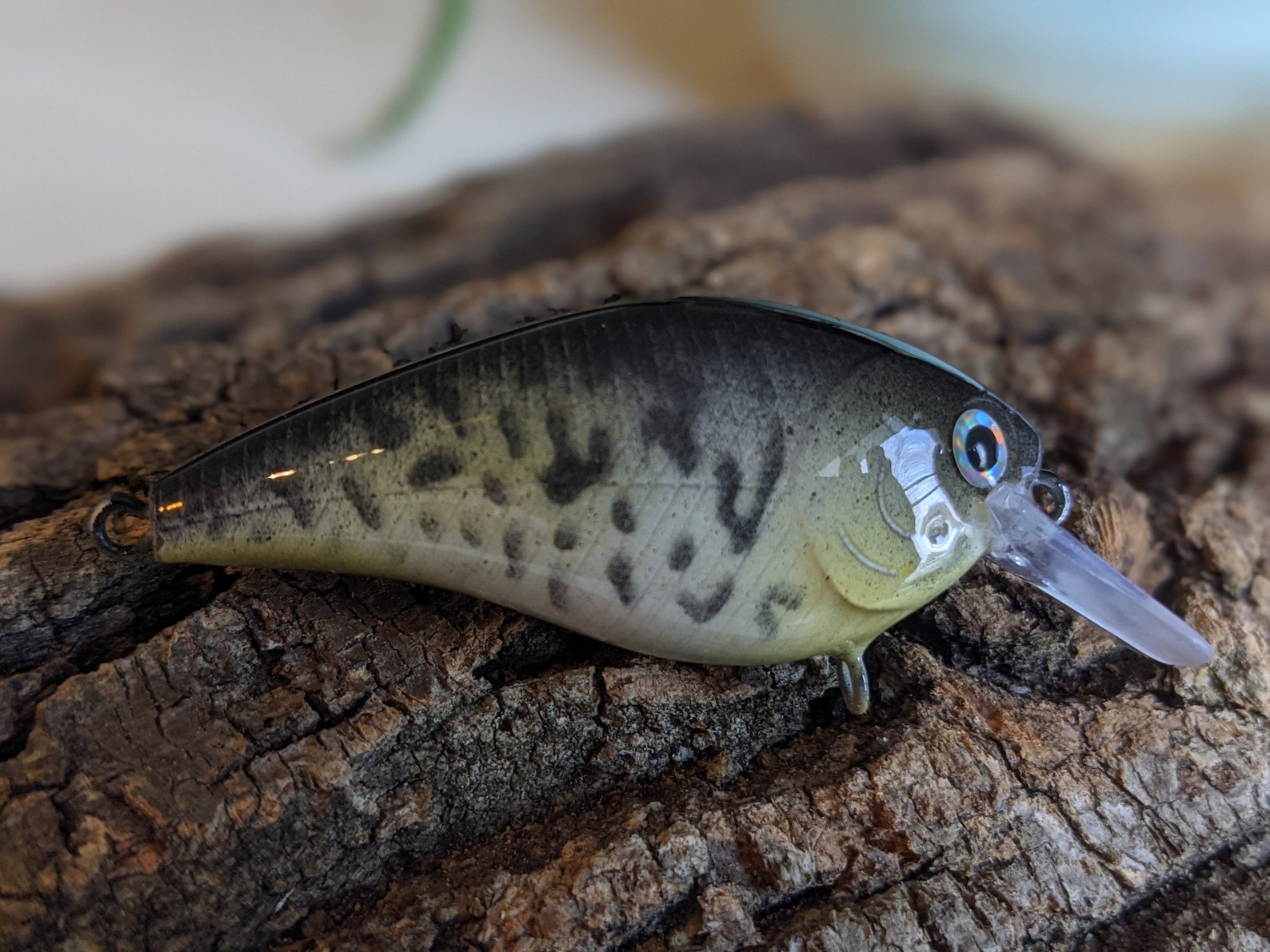 Black Crappie Custom Painted 1.5 Crankbait - Etsy