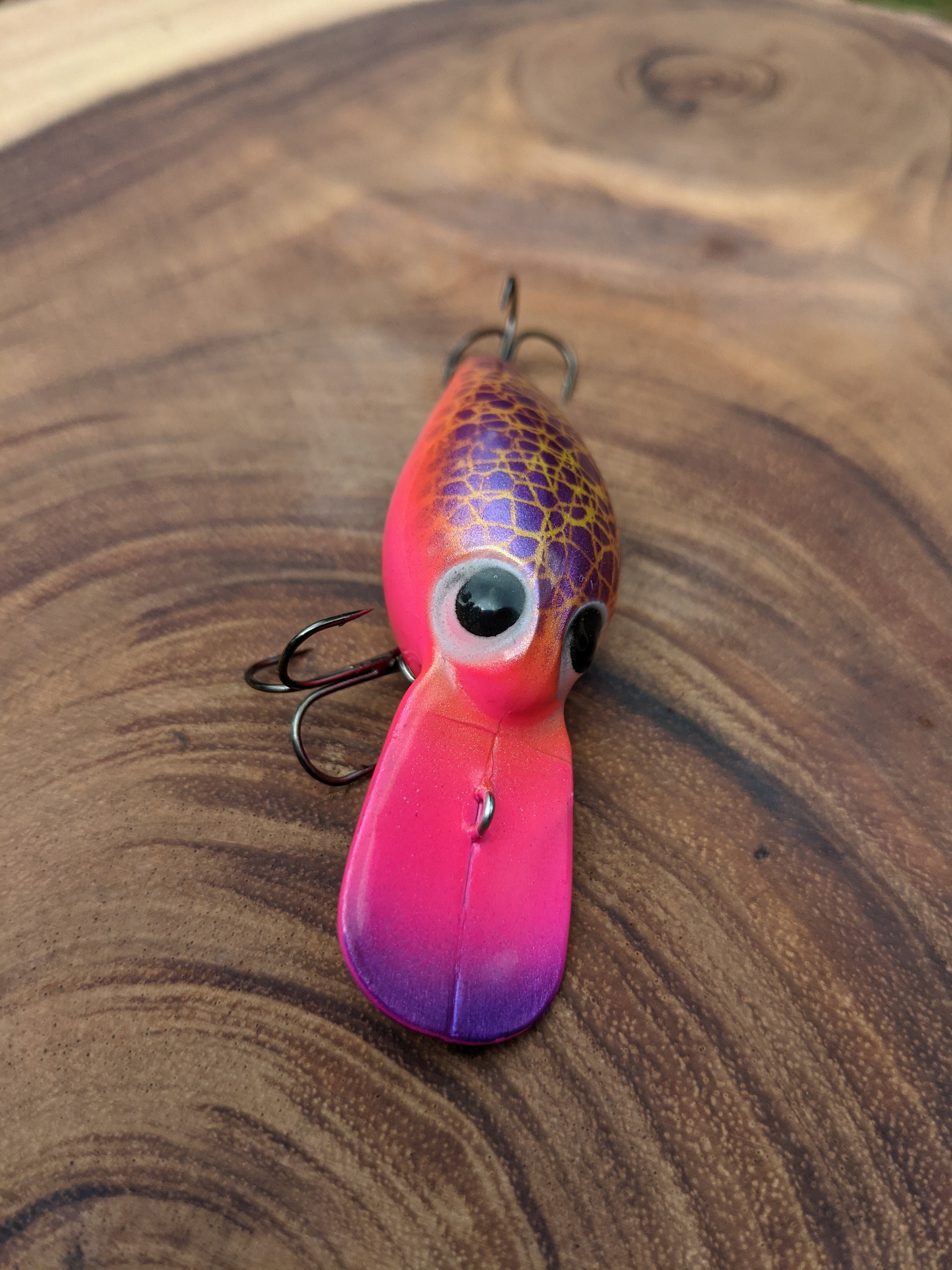 Custom Painted Wiggle Wart Pink Monster - Etsy
