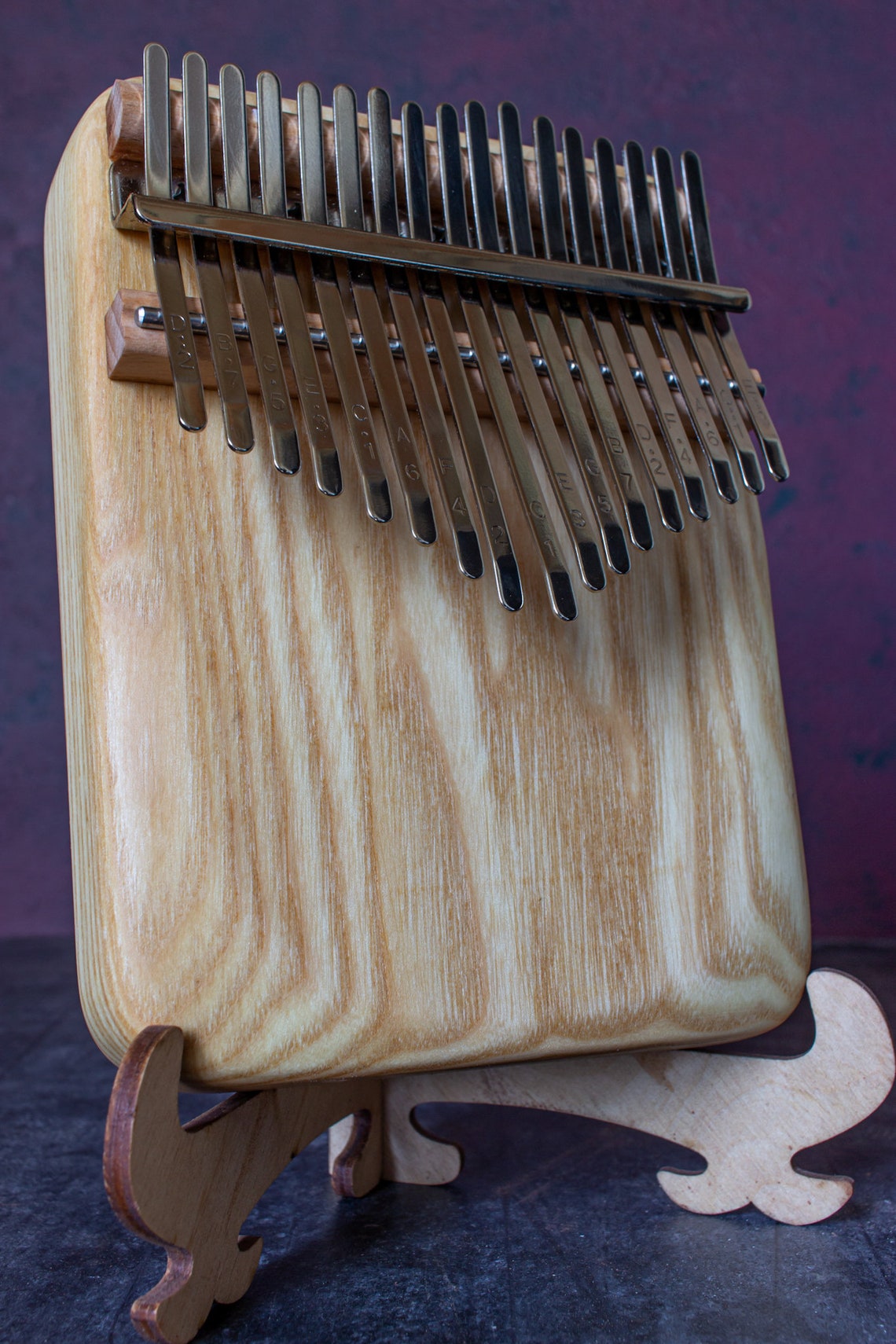 Kalimba Wood Ash, Kalimba 17 Key, Handmade Kalimba, Gift, Meditation ...