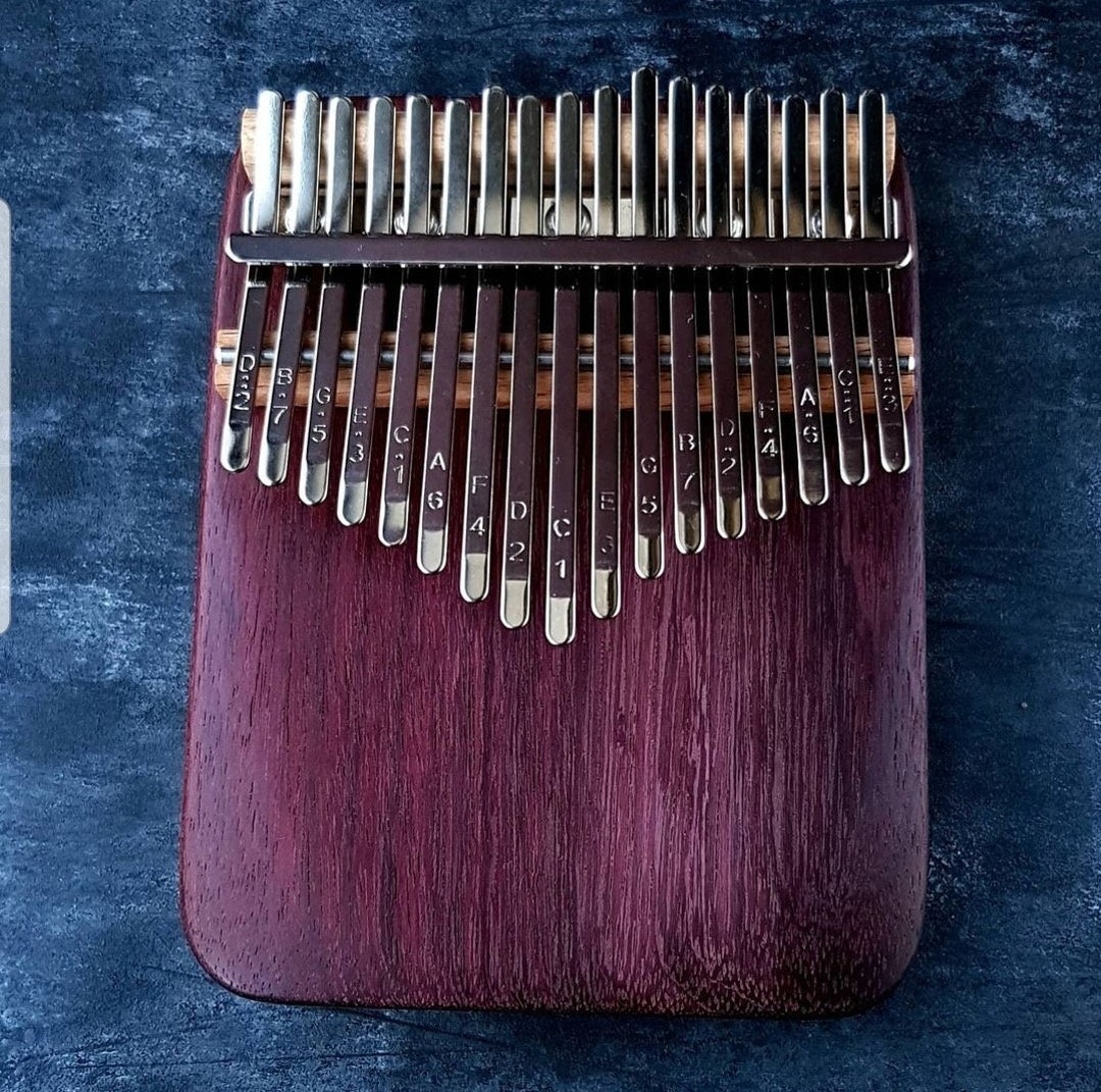 Kalimba Amaranth 17 Key, Handmade Kalimba,, Music Gift, Thumb Piano ...
