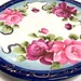 Vintage Nippon Japan Rose Motif Handled Cake Plate Platter - Etsy