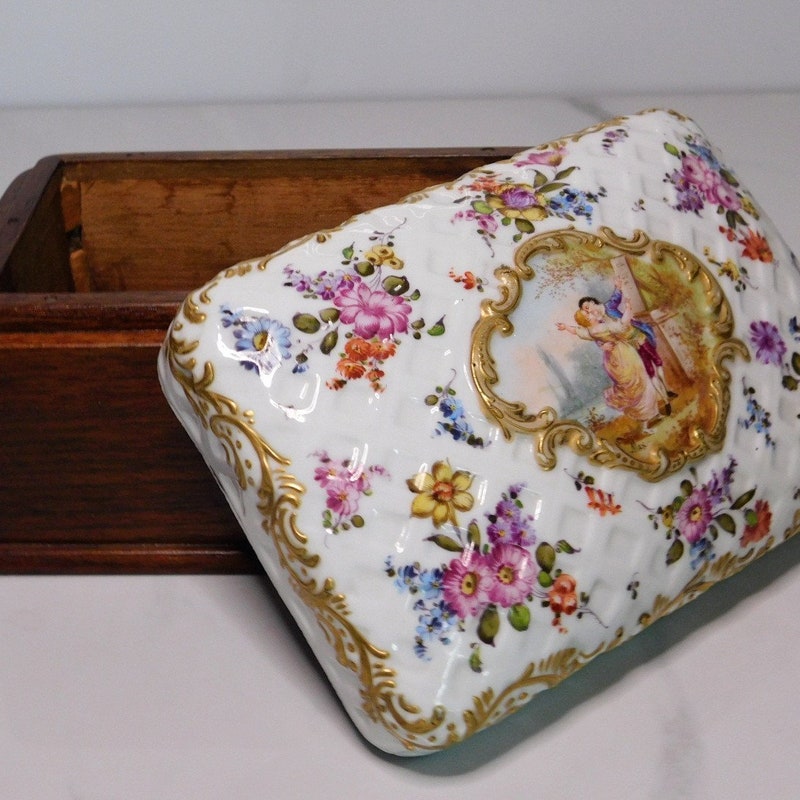 Porcelain Box - Etsy