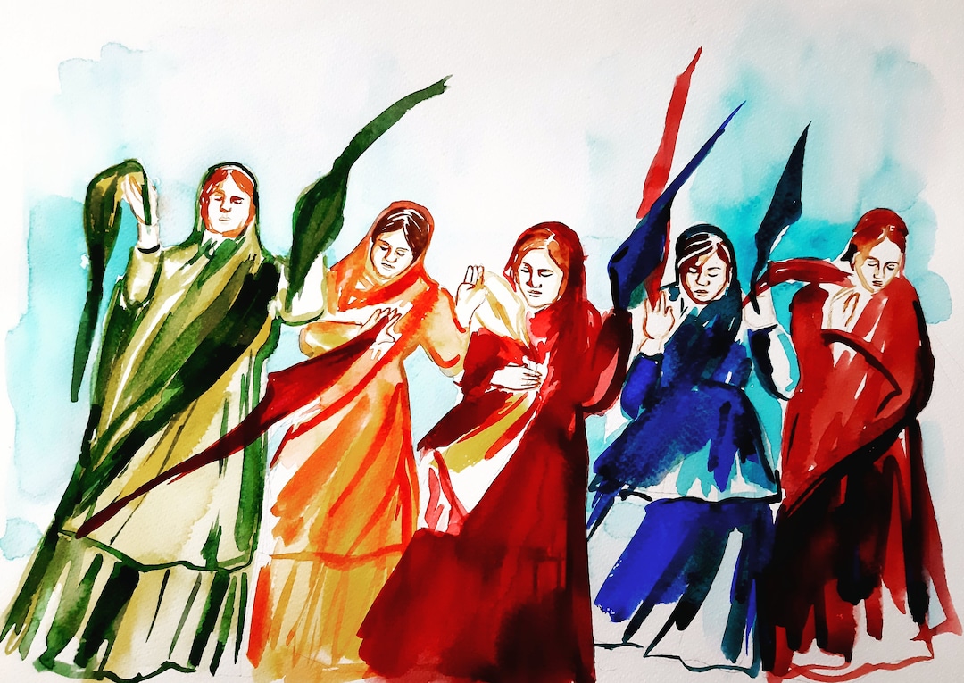 Persian Bakhtiyari Dancing - Etsy