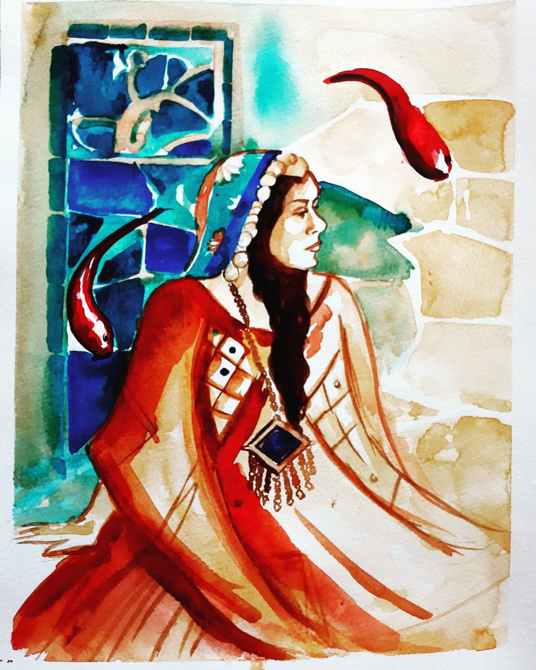 Persian Woman Lor Woman - Etsy