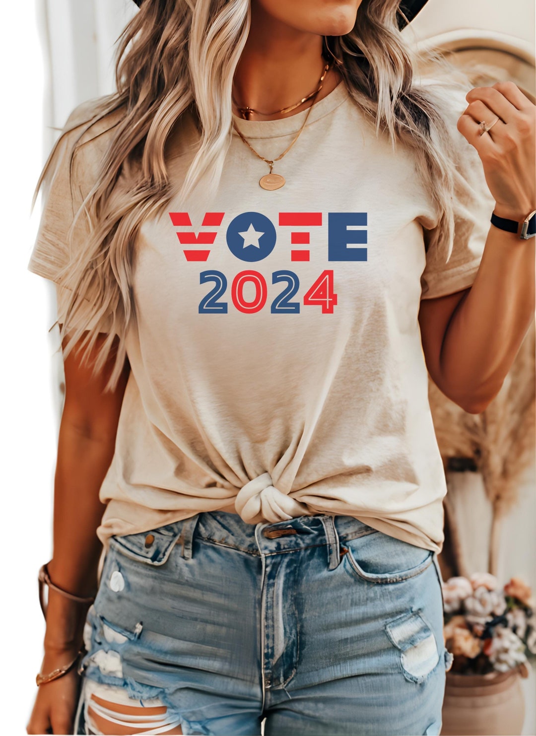 Vote 2024 Shirt, Politics Shirt, Voting Shirt, Voter Registration Tee ...
