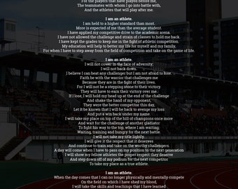 Tennis Forever an Athlete Poem Poster Print / Poetry Gift for - Etsy