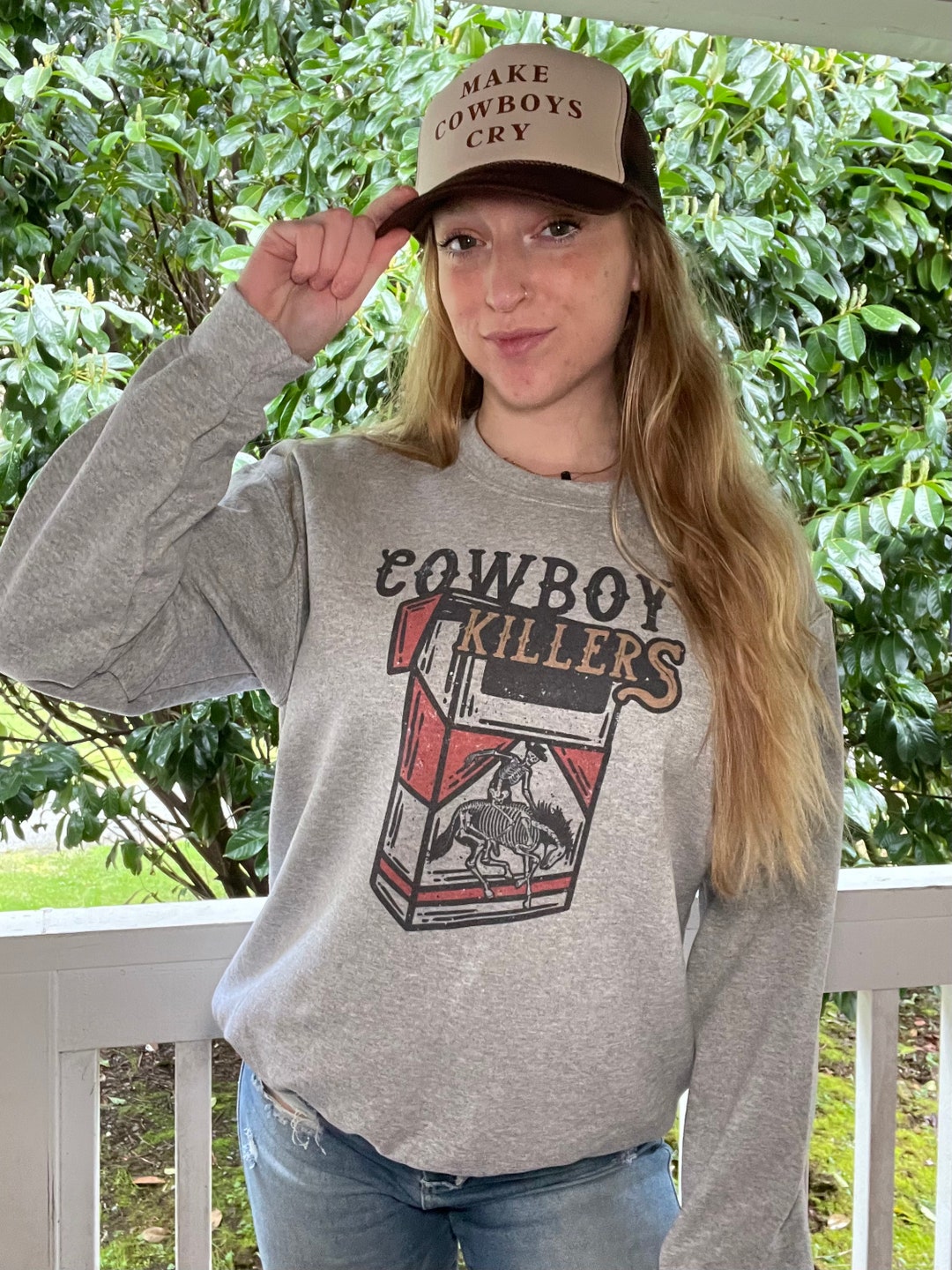 Cowboy Killer Crew Western Crewneck Country Sweatshirt Gift for Loved ...