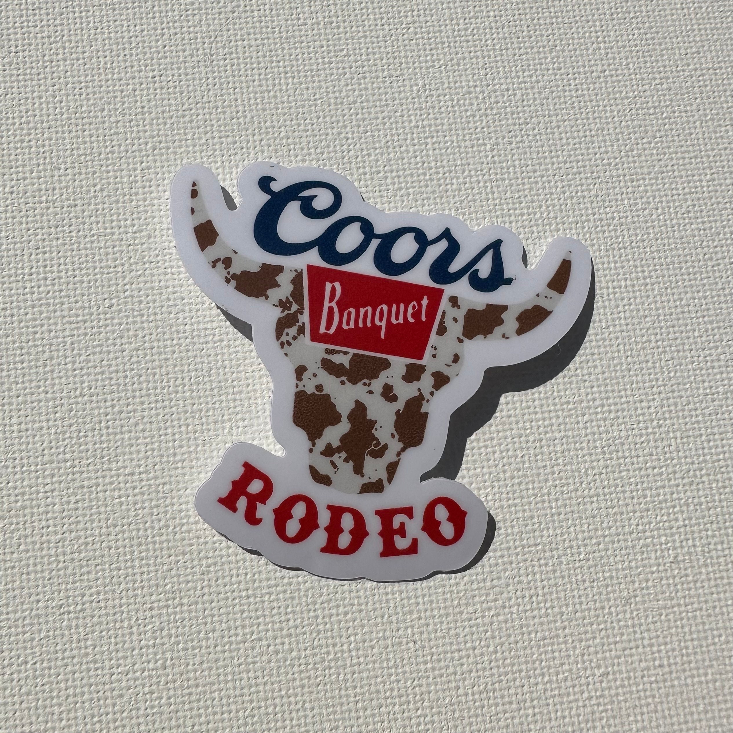 Cowboy Coors Sticker Coors Sticker Coors Rodeo Sticker Gift for Loved ...