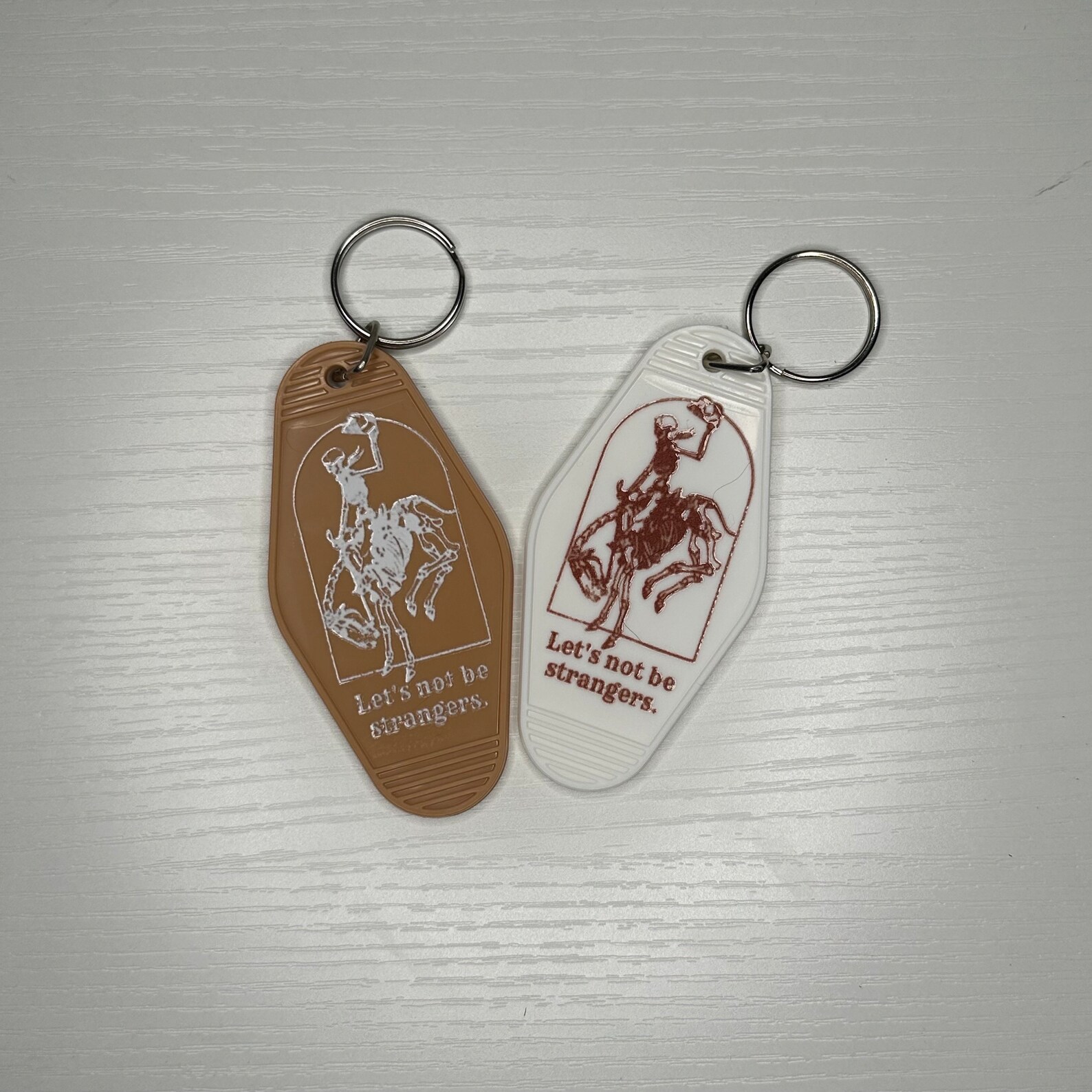 Rodeo Motel Keychain Western Keychain Country Keychain - Etsy