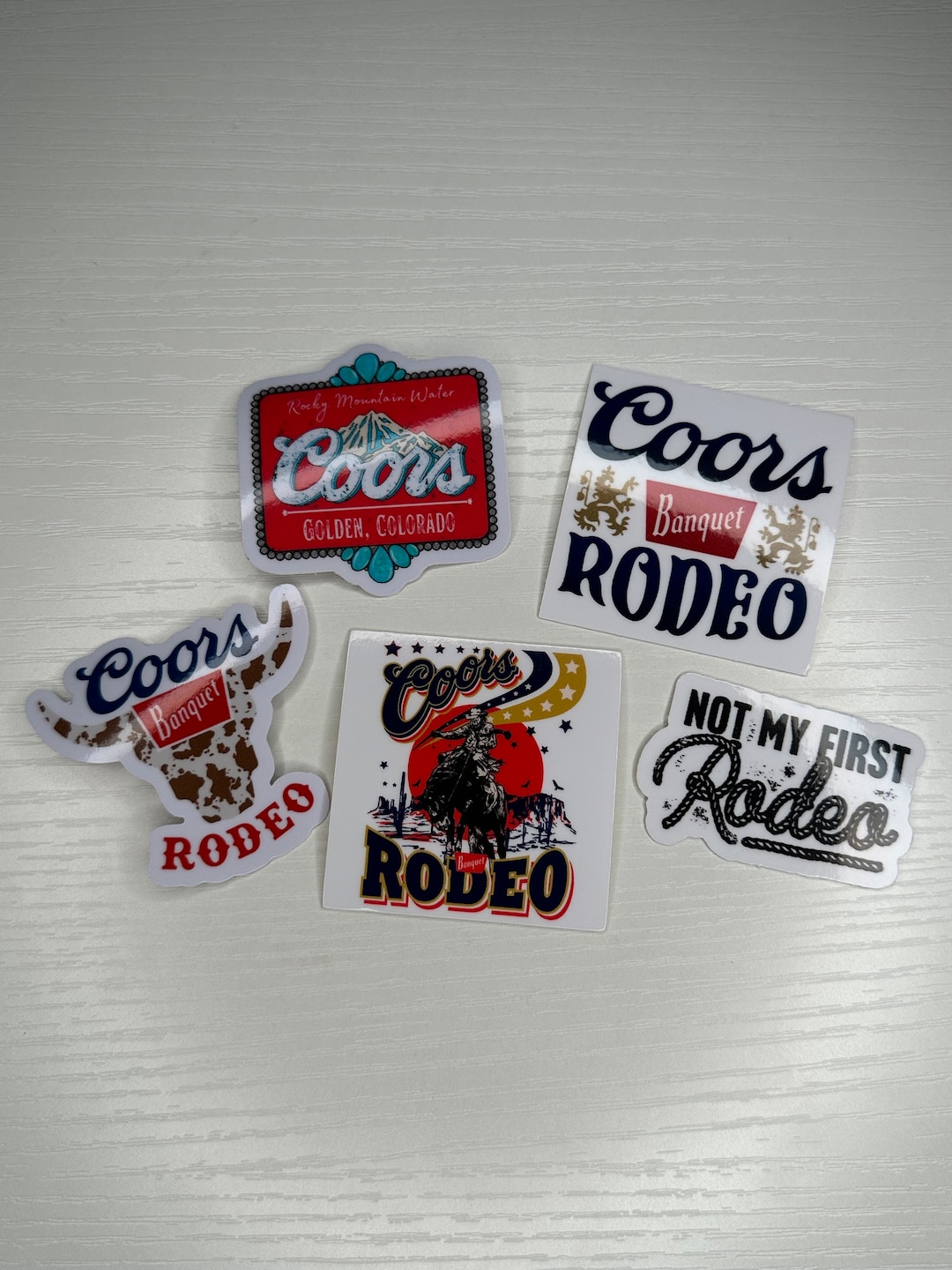 Coors Rodeo Sticker Pack | Western Stickers | Country Stickers | Gift ...