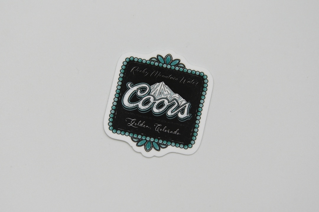 Cowboy Coors Sticker Coors Sticker Coors Banquet Rodeo Sticker Coors ...