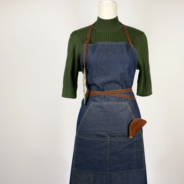 Denim Apron - Etsy