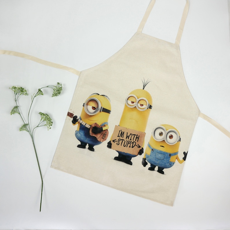 Yellow Banana Minions Funny Unisex Adult Apron Botanical - Etsy
