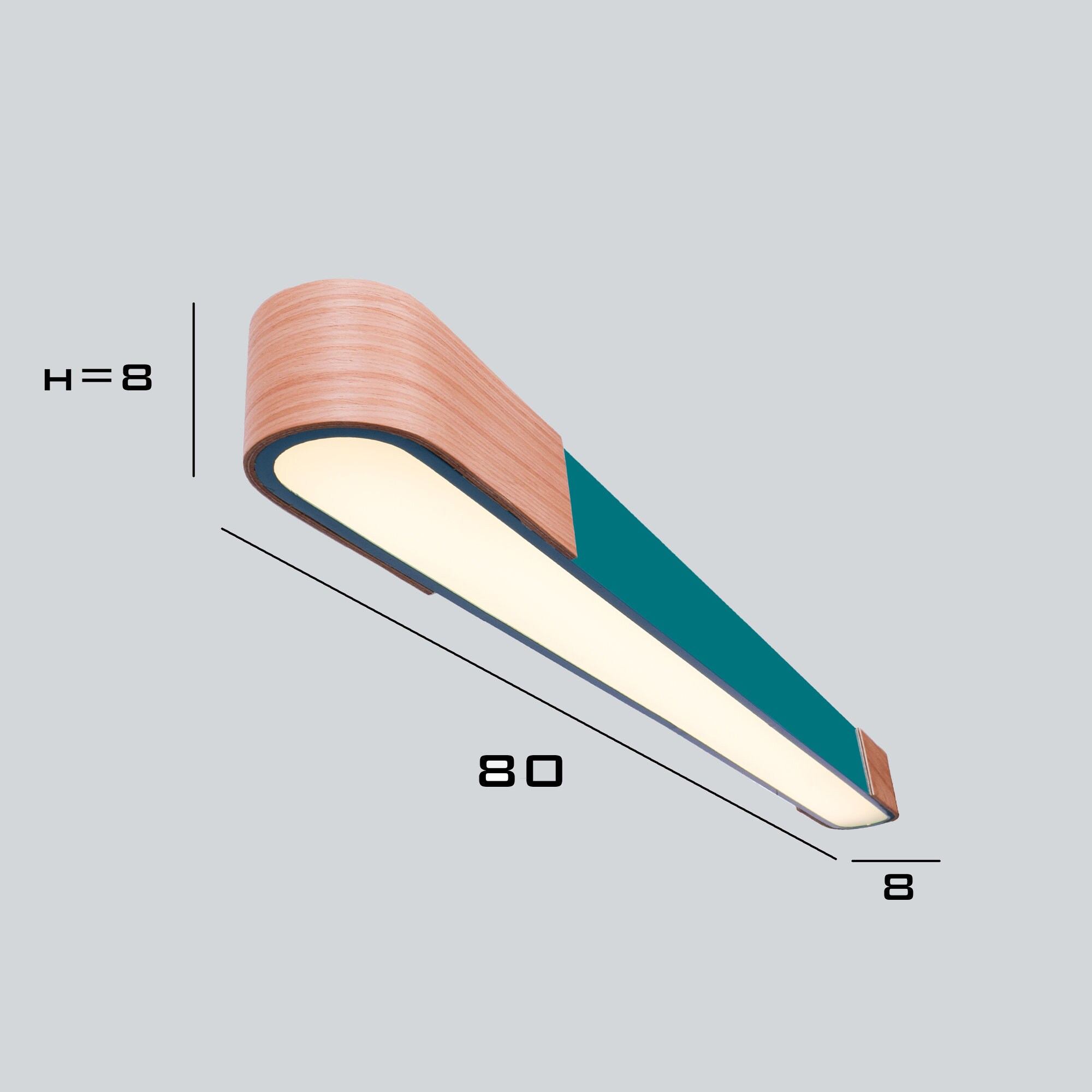 LORIS Wood Lights, Wood Modern Ceiling Lighting, Wood Linear Lighting ...