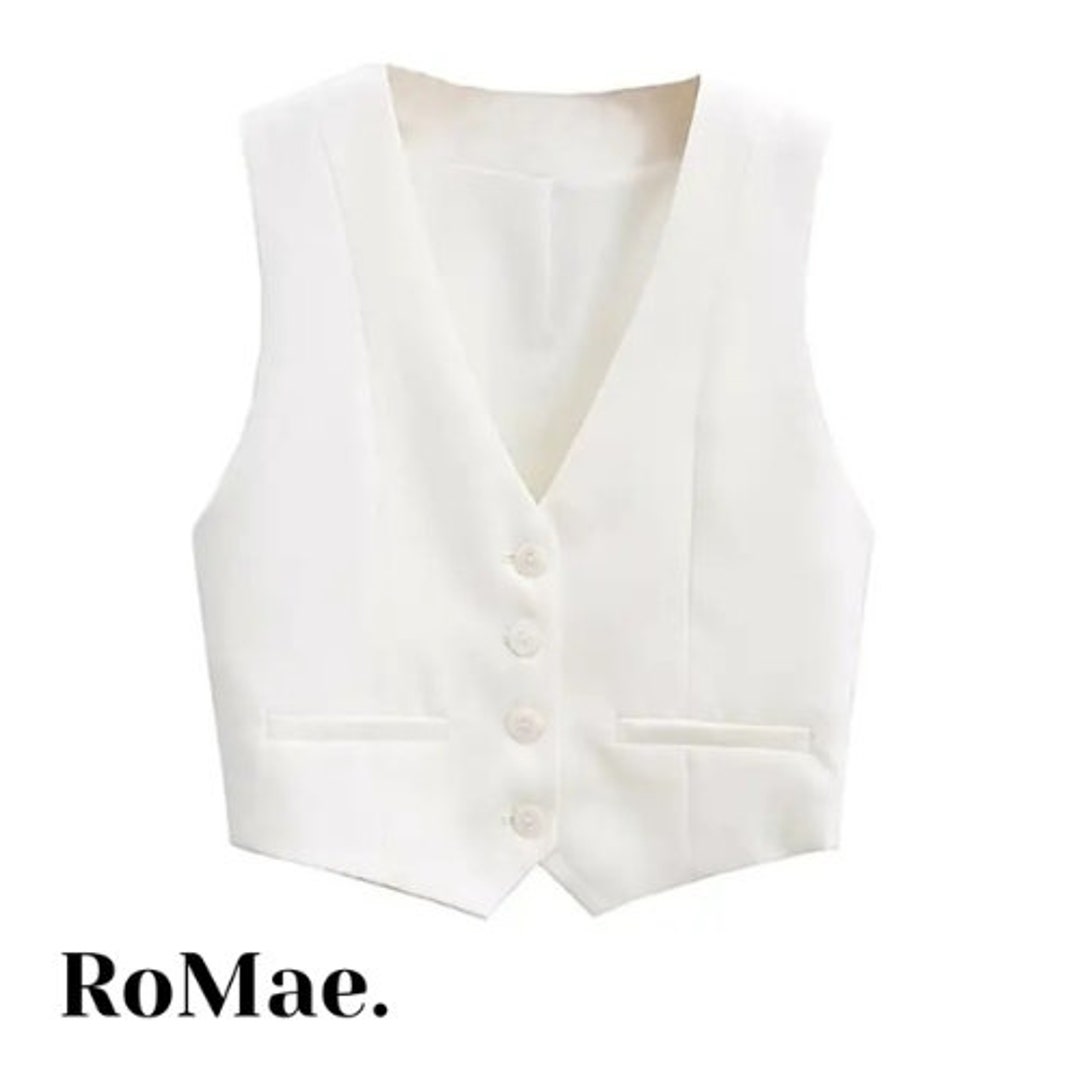 Classic Hippie Vintage White Vest - Etsy
