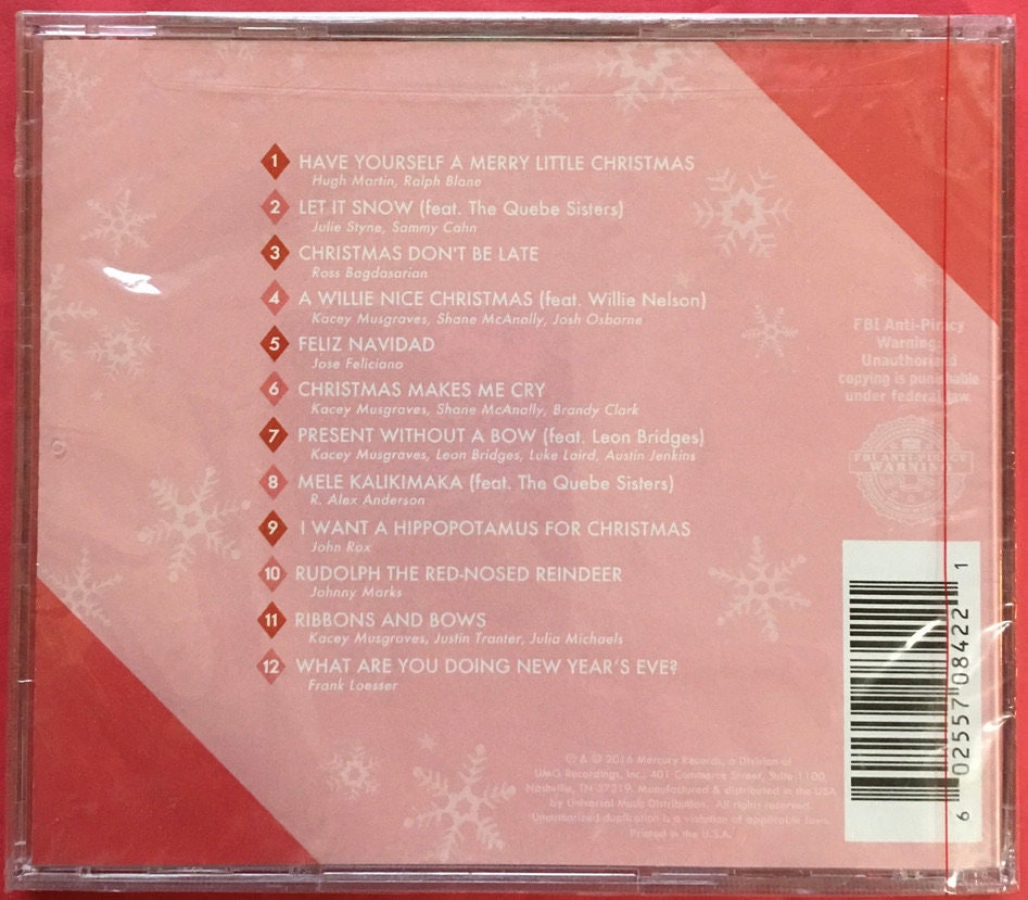 Kacey Musgraves A Very Kacey Christmas Brand New Factory Sealed CD - Etsy