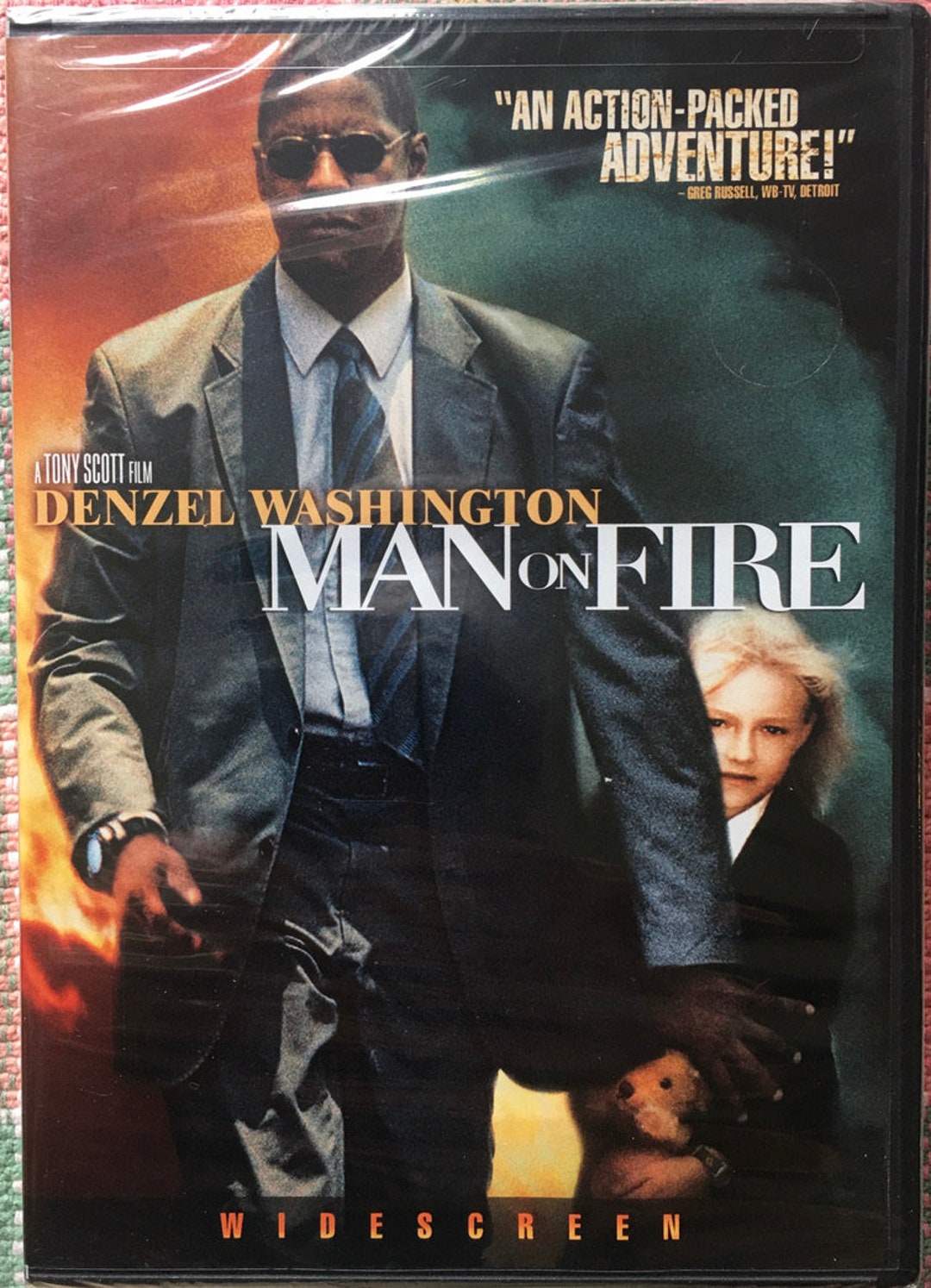 Denzel Washington Man on Fire DVD New Factory Sealed - Etsy