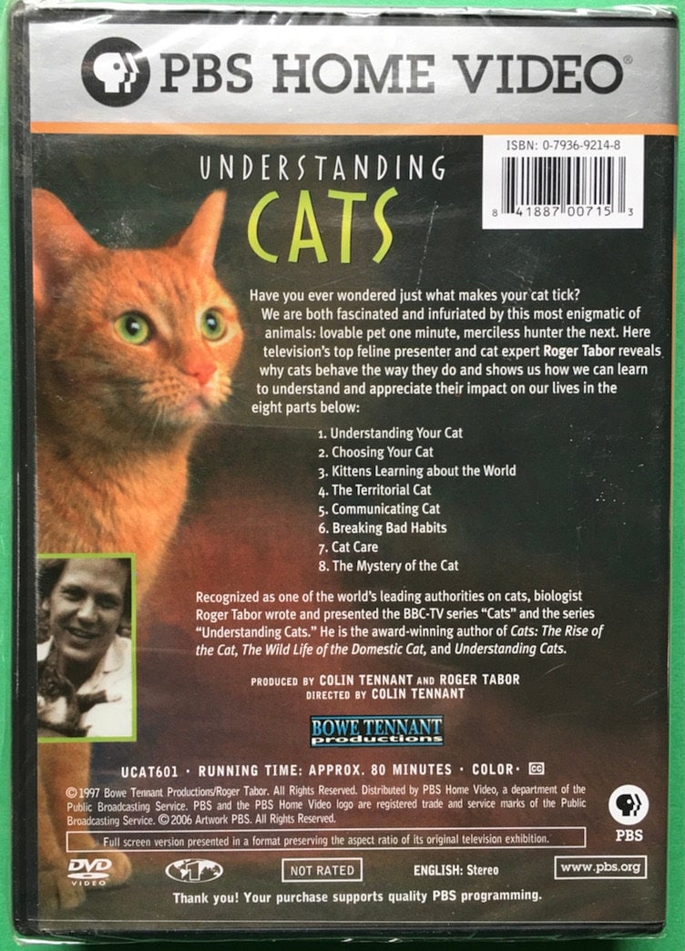 Understanding Cats DVD PBS Home Video New Sealed - Etsy