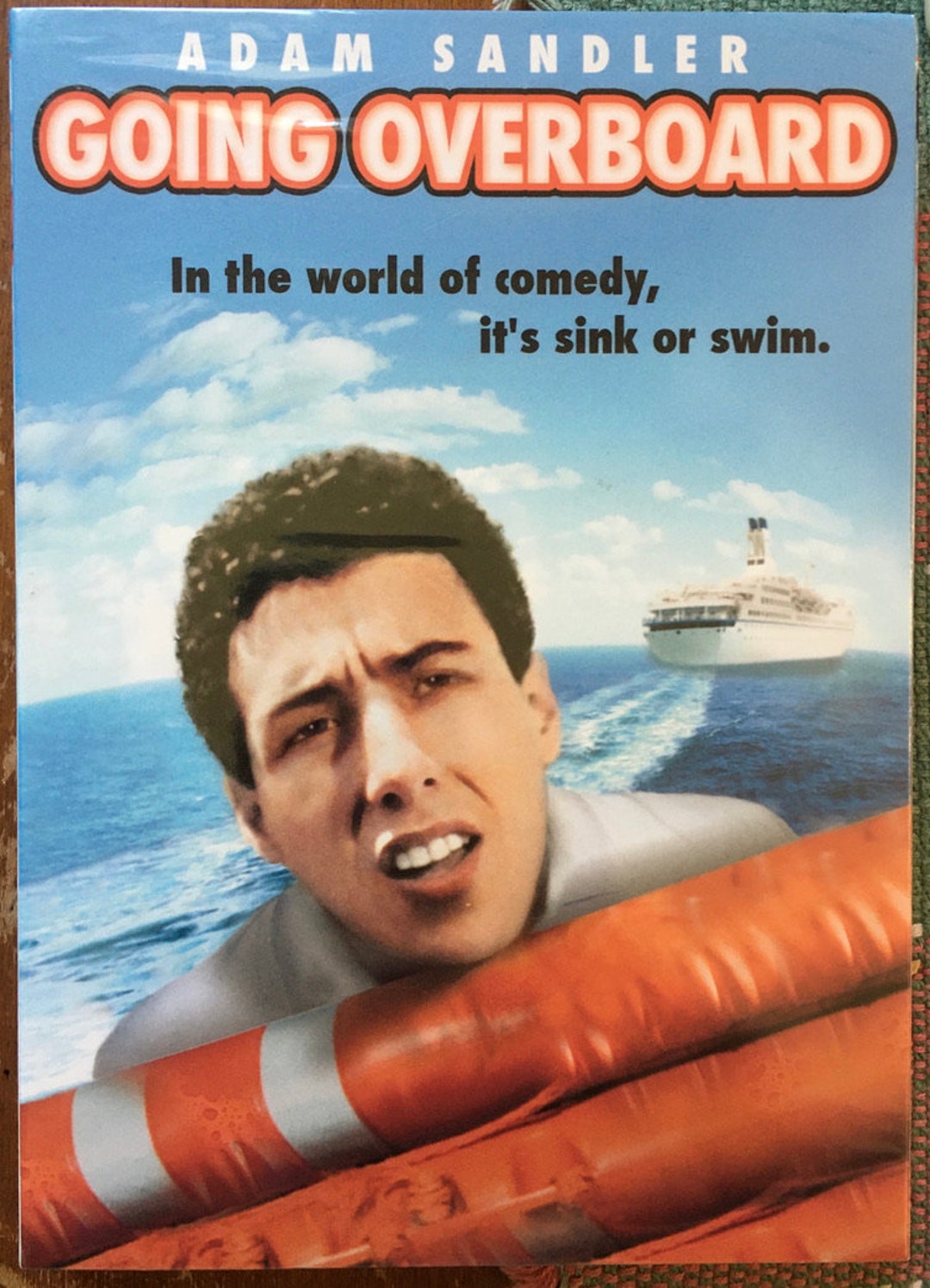 Adam Sandler Going Overboard DVD Original 1989 Full Screen - Etsy