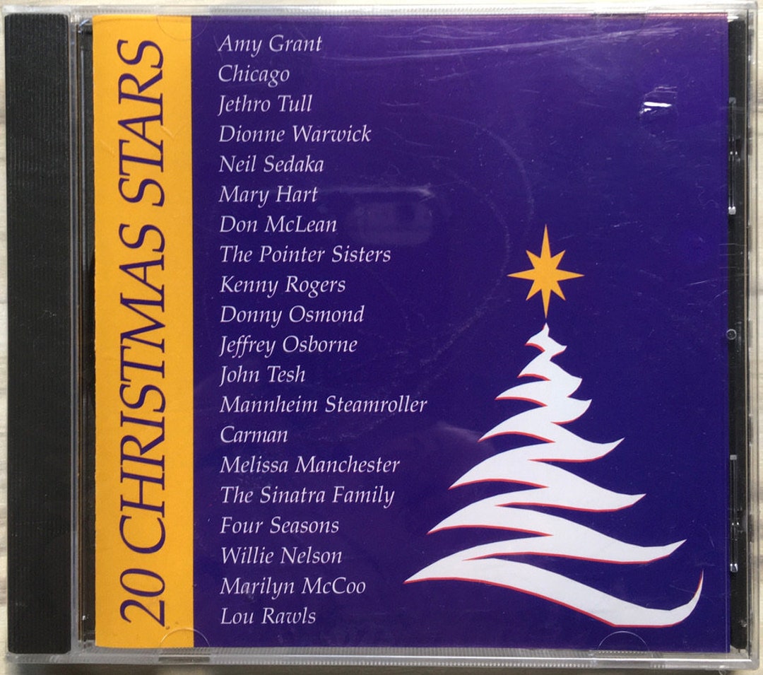 Various 20 Christmas Stars New Sealed CD Jethro Tull Chicago Lou Rawls ...