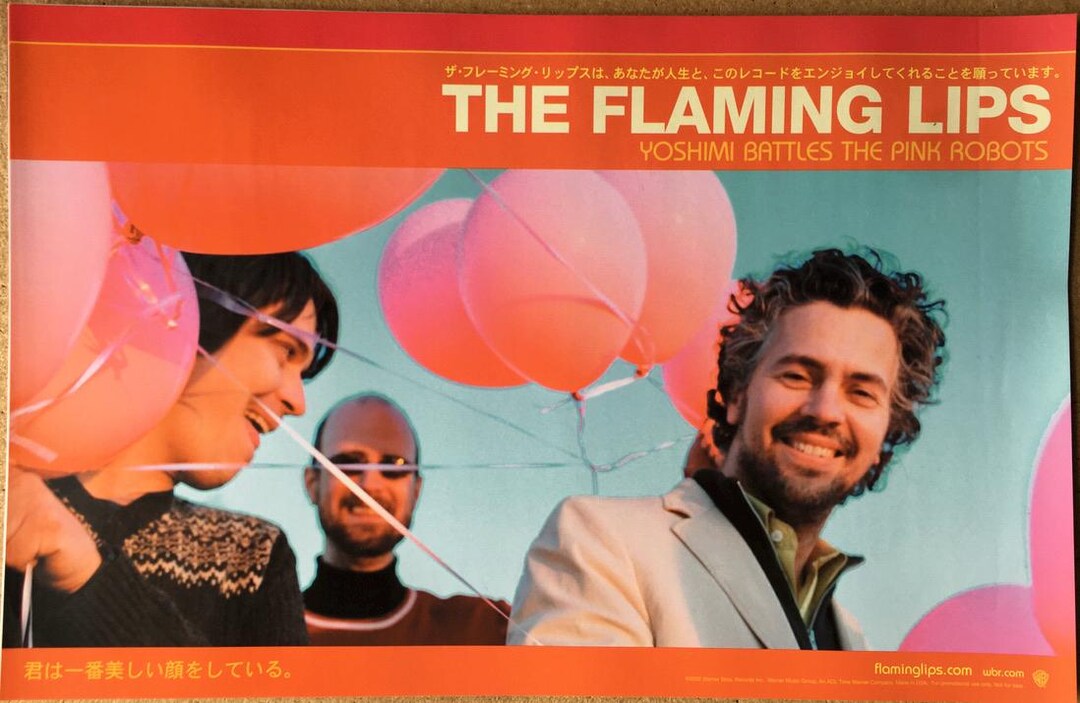The Flaming Lips Yoshimi Battles the Pink Robots Very Rare 2002 WB ...
