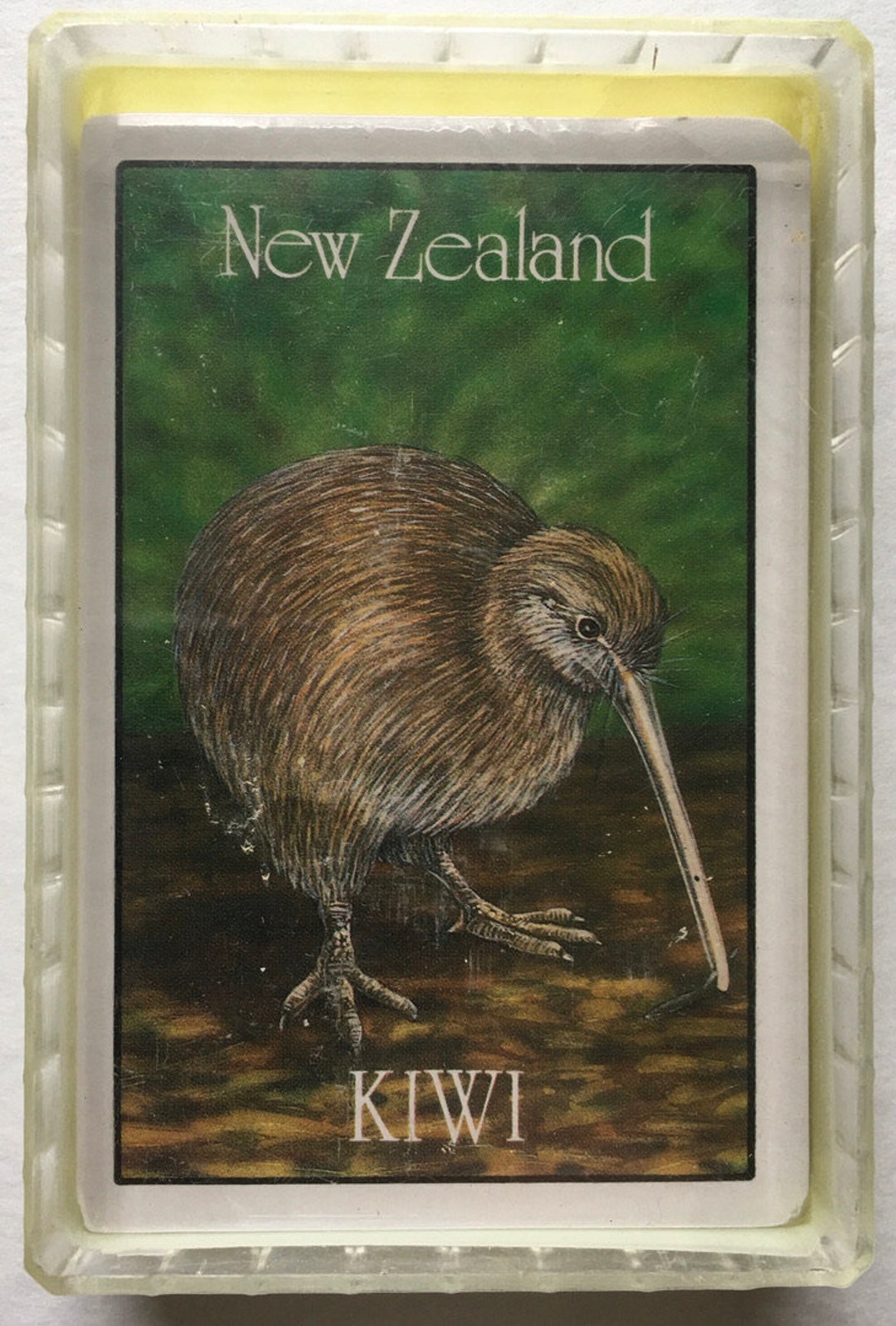 New Zealand Kiwi Plastic Coated Playing Cards Rare New and - Etsy